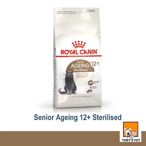 Royal Canin Senior Ageing Sterilised 12+ Feline 2kg | Shopee Singapore