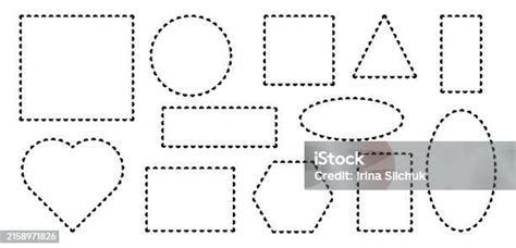 Set Of Shapes With Wiggly Bordersempty Text Boxes Banners Templates