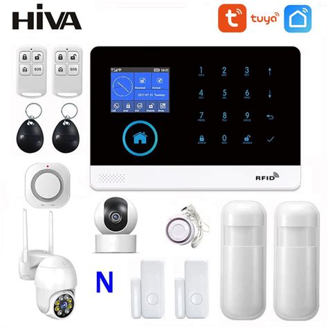 Тревога pg-103 домашняя охранная сигнализация wi-fi gsm домофон ...