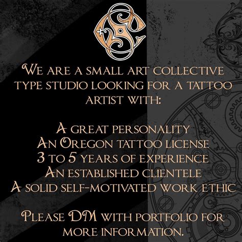Clockwork Scribe Tattoo Beaverton Or