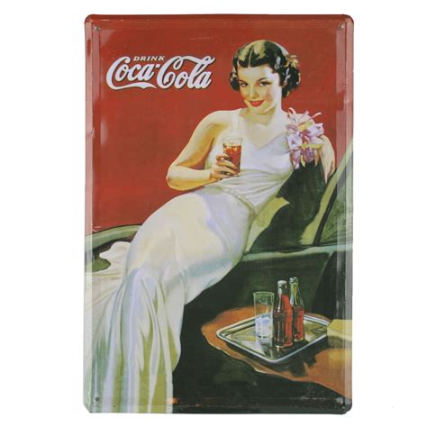 Vintage Coca Cola Girl Poster Huge Inventory