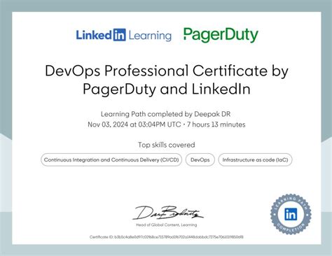 deepak dr on linkedin pagerduty linkedin devops engineering cloudcomputing aws learning…