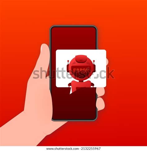 Error Chatbot Glyph Icon Silhouette Symbol Stock Vector Royalty Free