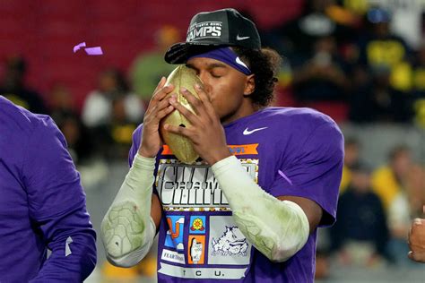 Tcu Football Dee Winters Went From Small Town To Cfp Title Game