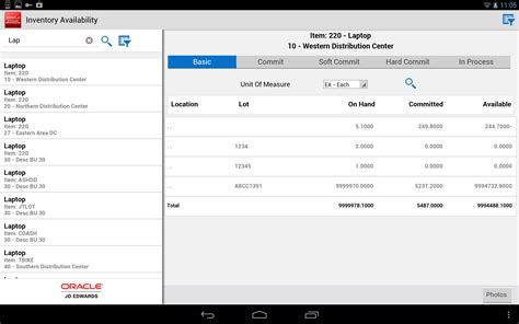Inventory Avail Jde E1 Apk For Android Download