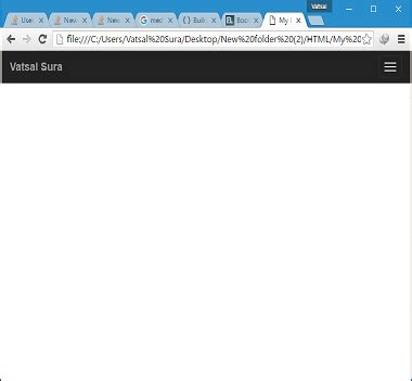 Html Center Align The Navbar After Screen Size Is Reduced And On