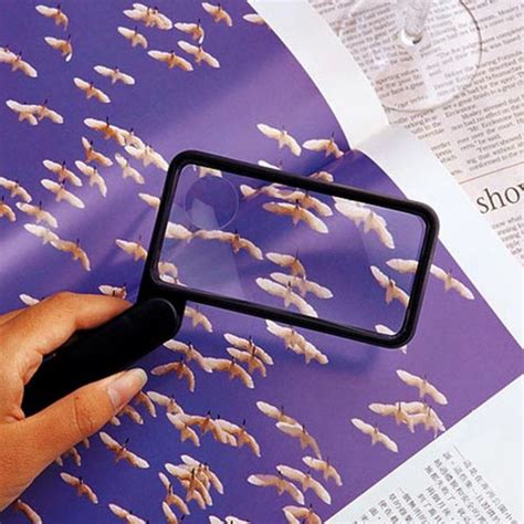 Folding Rectangular Magnifying Glass Folding Magnifying Glasses