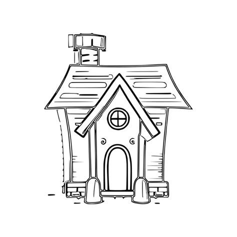 Línea Arte Casa Vector 25787809 Vector En Vecteezy