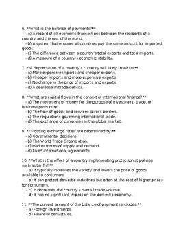 AP Macroeconomics Unit 5 MCQ Test Bank By HistoryMindsAP TPT