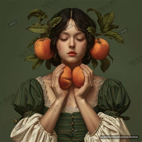 Ai创作图苹果水果插画女孩 柿子美女插画 国风水蜜桃的女人 手绘苹果少女 手绘座在苹果上的姑娘 水果姑娘插画绘画 捧着水果插画 桃子上的小女孩插画 挎水蜜桃的女人 农家女孩水果插画 花仙子采