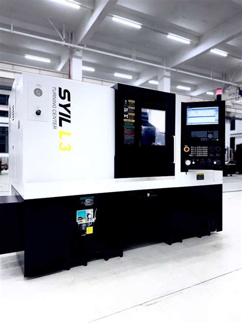 New Machine Syil L3 8 Siemens 828d 3 Axis Cnc Turning Centre Live