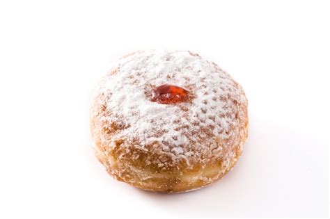 Premium Photo Hanukkah Sufganiyot Traditional Jewish Donuts For Hanukkah