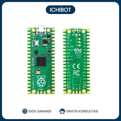 Raspberry Pi Pico Development Board Dual Core Rp2040 Supports Python Type C Tersolder Ichibot