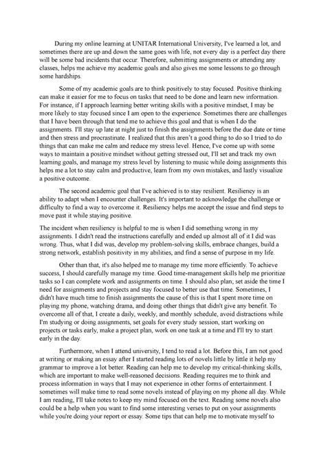 Achieved Goals This Is For My Assignments And I Hope It Could Be