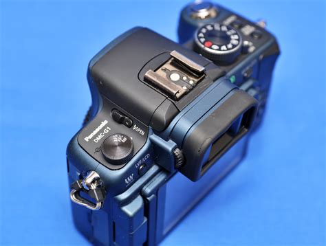 Panasonic Lumix Dmc G1 Mirrorless Mft Micro Four Thirds Camera Body Blue {12 1mp} Cameras