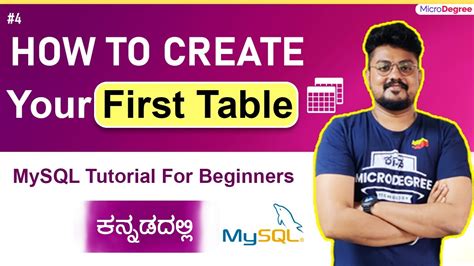 How To Create New Tables In MySQL MySQL Tutorial For Beginners YouTube