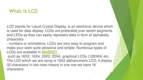 LCD Interfacing using Atmega ppt download