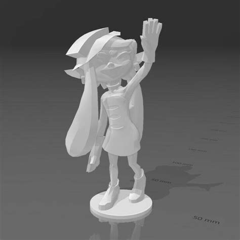 Archivo Obj Ayo Calie Splatoon Figurita Mi Historia 🧸 ・objeto