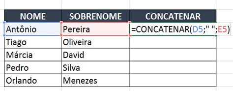 Função Concatenar Do Excel O Que é E 5 Aplicações Blog Luz