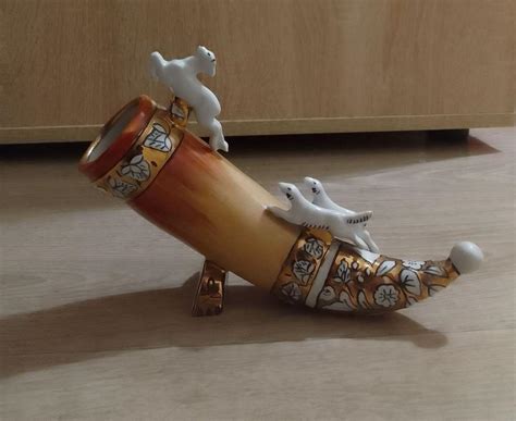 Статуетка ріжок мисливський з позолотою — ціна 310 грн у каталозі Статуетки Купити товари для