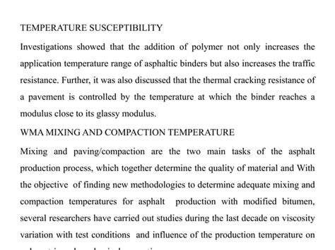Presentation On Mixing And Compaction Temperatures Pptx