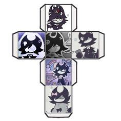 Fpe Cube Skell Paper Doll Template Paper Doll Craft Paper Dolls