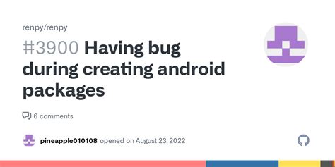 Having Bug During Creating Android Packages Issue Renpy Renpy GitHub