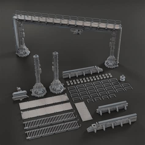 3d Printable Gantry Crane Fdm Support Free By Cassidy Byars