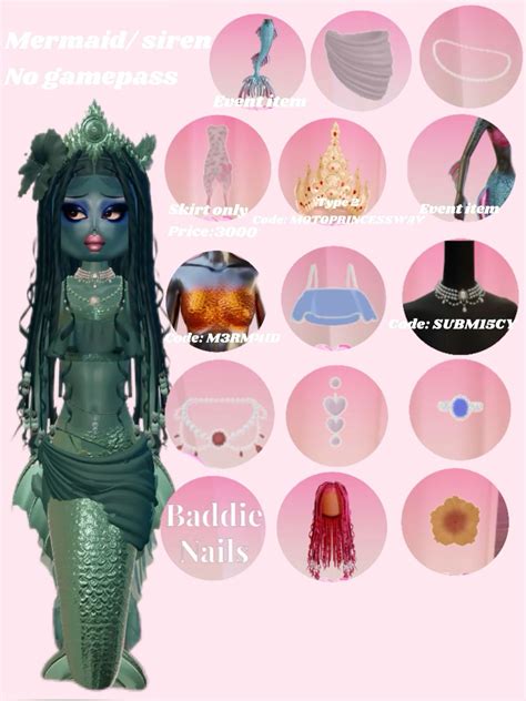 Mermaid Dti Inspo [no Vip] ♡ ⊹₊˚