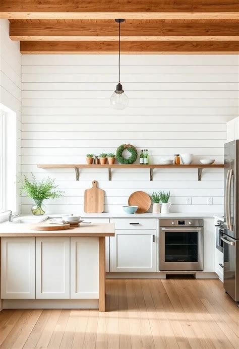 Embracing Rustic Charm Shiplap Walls In The Heart Of A Farmhouse
