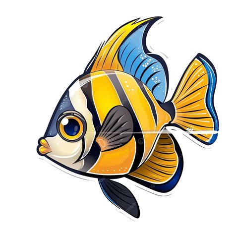 Engelvis Clipart Clipart Van Een Zwaluw Vis Met Een Helder Glanzend
