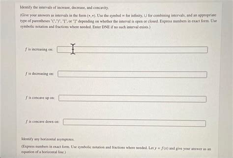 Solved Consider The Function F X 4xe−x2 Identify The