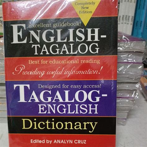 English Tagalog Dictionary Shopee Philippines