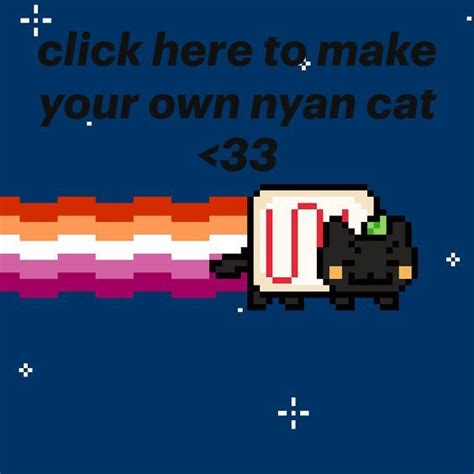 Nyan Cat Maker 🌈 Nyan Cat Create Your Character Looking For Friends