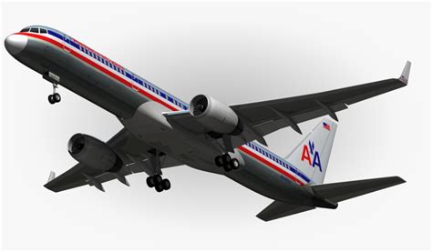 3dsmax Boeing 757 200 American Airlines