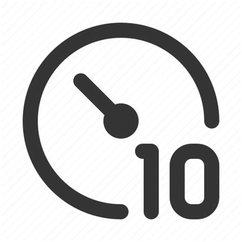 Timer Clock Seconds Interface Icon Download On Iconfinder