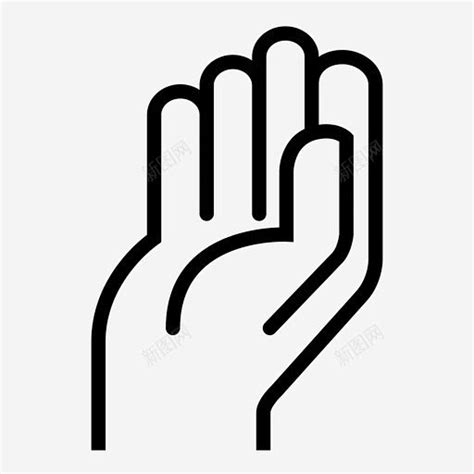 伸出手势手握住图标 Ui图标 设计图片 免费下载 页面网页 平面电商 创意素材