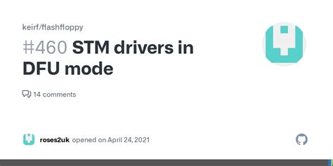 Stm Drivers In Dfu Mode · Issue 460 · Keirfflashfloppy · Github
