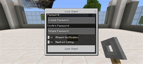 Safe Storage Minecraft Bedrock Scripts Curseforge