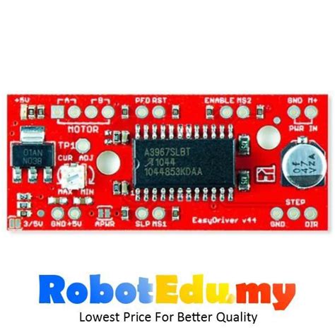 Cnc A3967 Easy Driver A3967slbt Stepping Stepper Motor Driver For Arduino Shopee Malaysia
