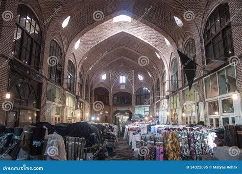 Bazaar In Tabriz Stock Image Image Of Decoration Marketplace 34322095