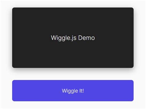 Subtle Wiggle Shake Animation In JQuery Wiggle Js Free JQuery Plugins