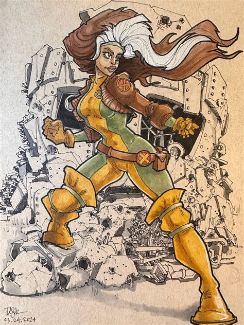 Rogue Rendered By Thedoodlebags On Deviantart