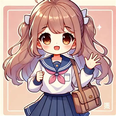 Gợi ý 100 Hình ảnh Học Sinh Chibi Cute Dễ Thương