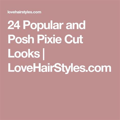 175 Popular Pixie Cut Looks