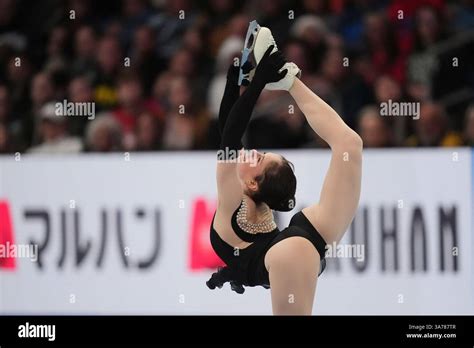 Isabeau Levito Of The United States Performs During The Womens Short