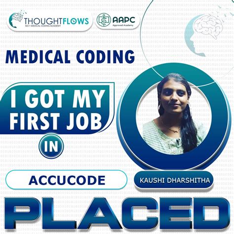 Congratulating Accucode On Your Medical Coding Placement Thought Flows Medical Coding Academy