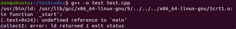 从链接器的角度详细分析g 报错 text 0x24 undefined reference to `main ann 博客园