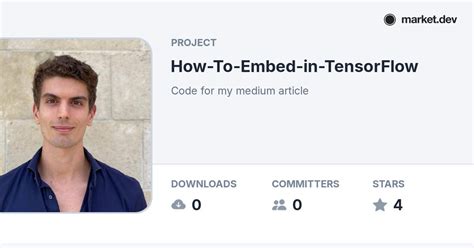 How To Embed In Tensorflow Ecosystem Directory Marketdev