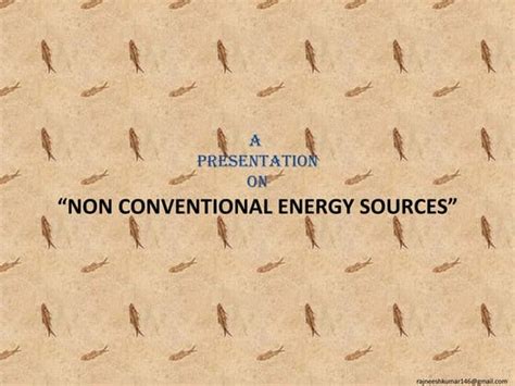Conventional Sources Of Energy Power Generation 01 Pdf